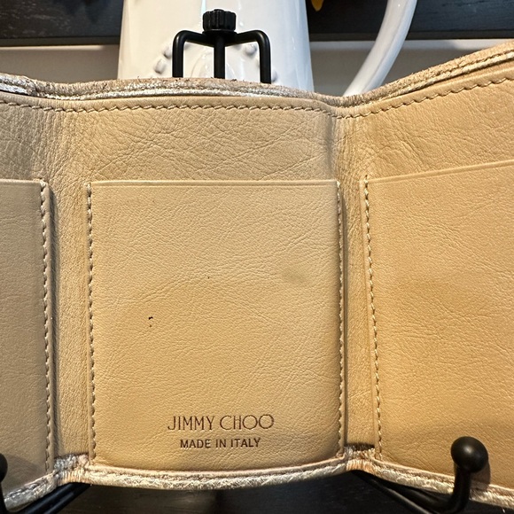 Jimmy Choo | Bags | Jimmy Choo Nemo Star Studded Trifold Wallet | Poshmark